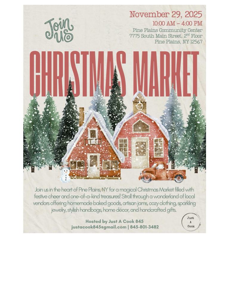 Christmas Market in Pine Plains - The New Pine Plains Herald