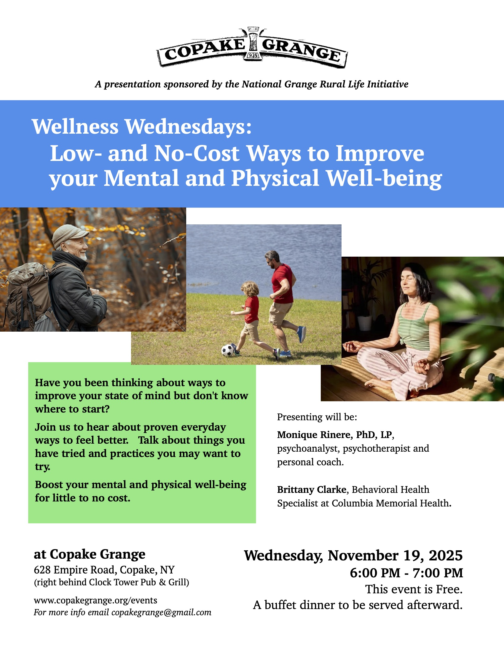Wellness Wednesdays: Low- and No-Cost Ways to Improve Your Mental and ...